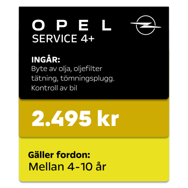 Opel Servicekoncept | Bilgruppen Eskilstuna